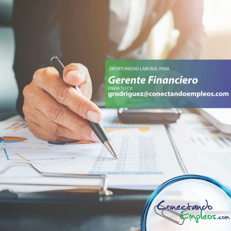 GERENTE FINANCIERO – Conectando Empleos